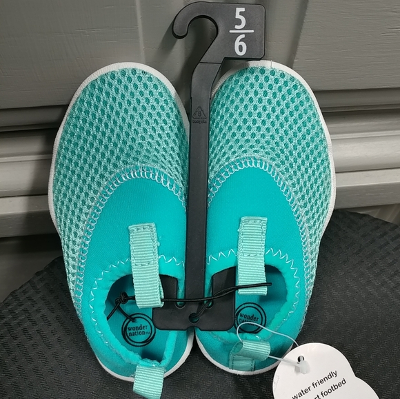 wonder nation | Shoes | Kids Aqua Sock Water Shoe 56 Toddler Mint Green ...